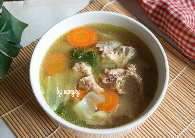 Resep Sup ayam jahe oleh Nungky Wijaya - Cookpad