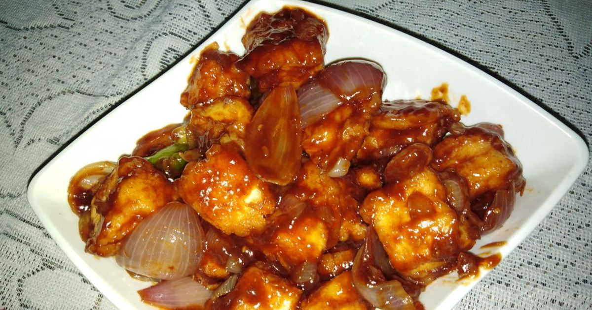 Indo Chinese Chilli Paneer Recipe by Indu Tyagi - Cookpad