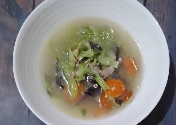 Resep Sup daging giling dan sayur oleh Ani Brilian - Cookpad
