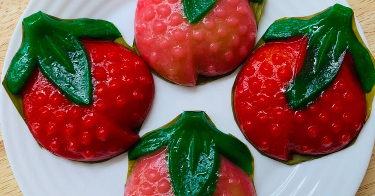 Resep Kue Tok Kue Ang Ku Oleh Vins Kitchen Cookpad