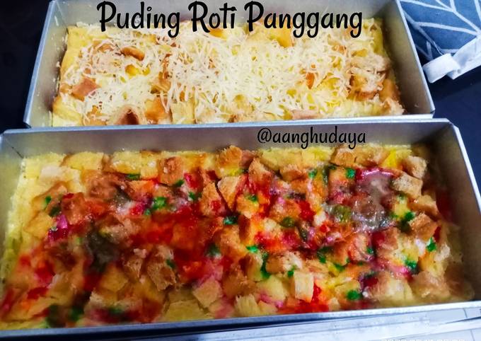 Resep Puding Roti Panggang oleh Aang Hudaya - Cookpad