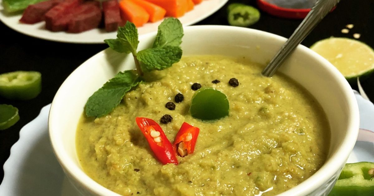 Green Peri Peri Sauce Recipe By Bethica Das