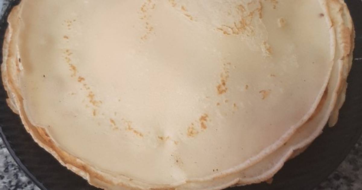 Panqueques faciles con azúcar - 201 recetas caseras- Cookpad