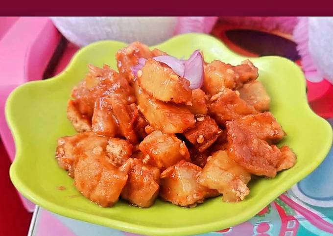 Resep Sambal Goreng Tahu Cilok Jadul oleh Ainun Tasneem - Cookpad