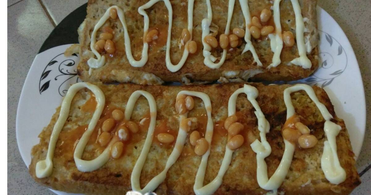 Homemade garnished bread Recipe by princess naili - Cookpad