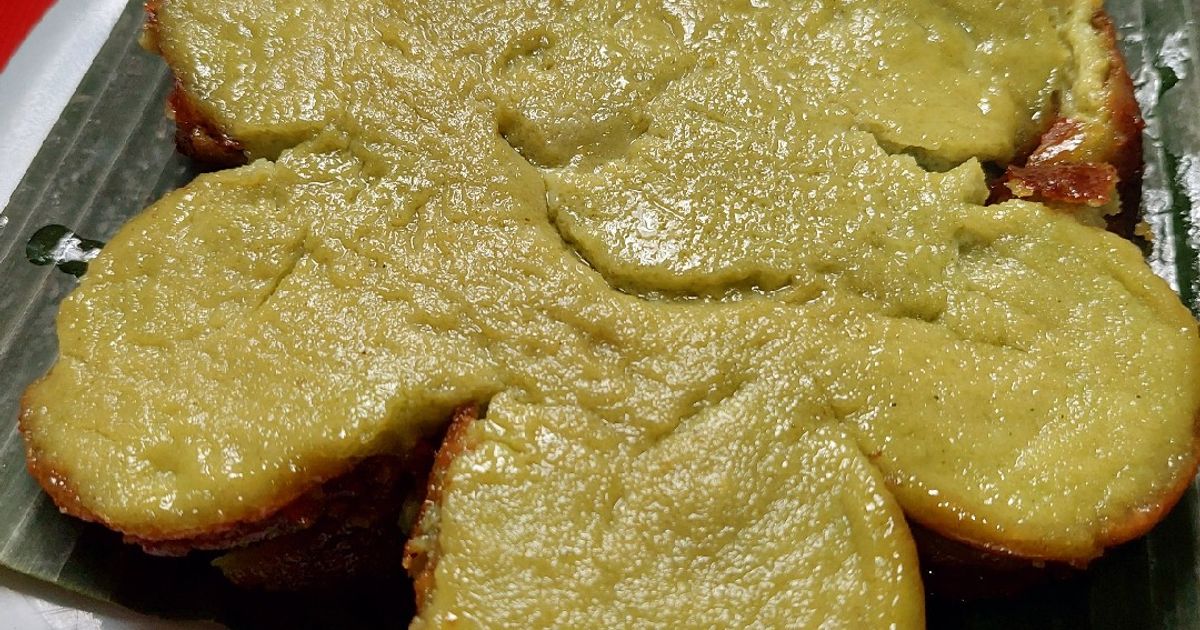Resep Bingka Tape Ketan Ijo oleh Arisa Erliati - Cookpad