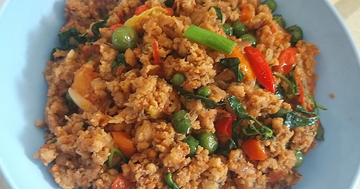 Resep Tumis Oncom Pedas (Blakutak Oncom) oleh Puspa Pandini - Cookpad