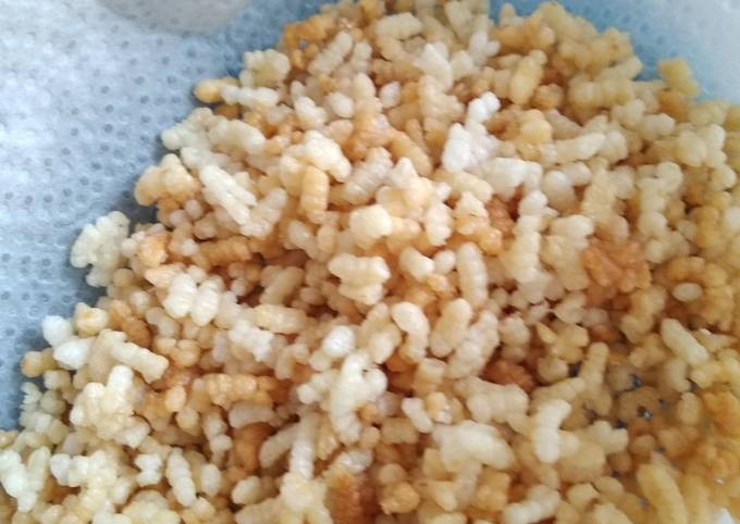 Arroz inflado Receta de Rochiito Takemoto- Cookpad