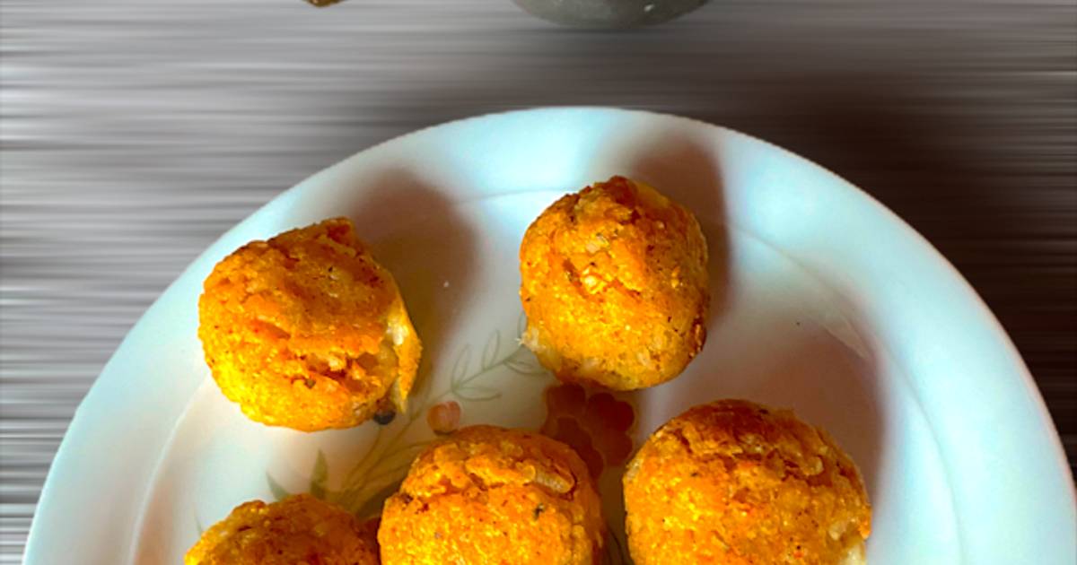 Schezwan Rice Balls In Airfryer Recipe by Sharayu Tadkal Yawalkar - Cookpad