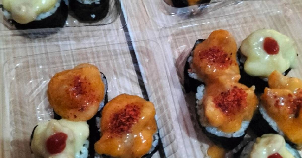 Resep Sushi mini oleh Luthfiyyah Almaidah - Cookpad