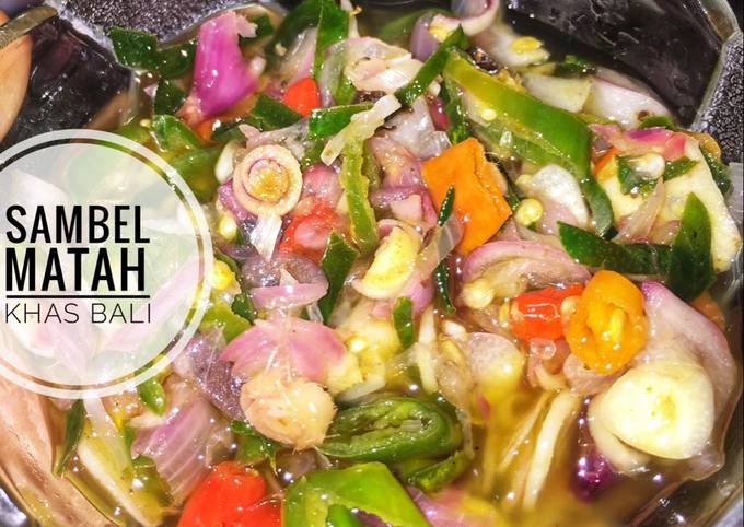 Resep Sambel Matah khas Bali oleh Niedcua - Cookpad