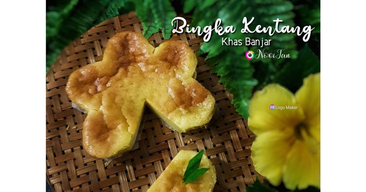 Resep 268. Kue Bingka Kentang Khas Banjar oleh Sakurai Kitchen - Cookpad
