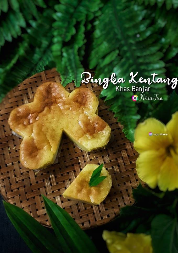 Resep 268. Kue Bingka Kentang Khas Banjar oleh Sakurai Kitchen - Cookpad