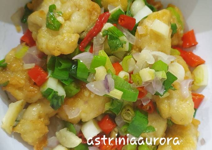 Resep Ayam cabe garam oleh astriniaaurora - Cookpad