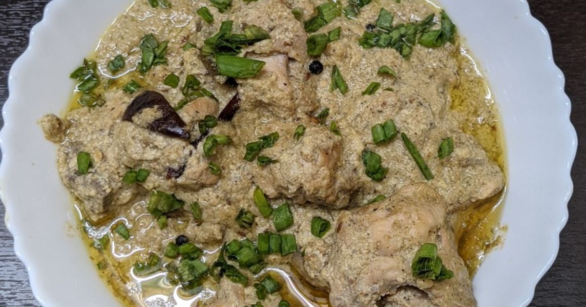 priyanka nandi দ্বারা দই চিকেন (Doi Chicken Recipe In Bengali) রেসিপি ...