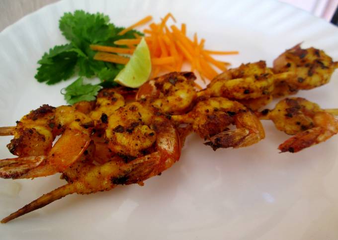 Grilled Prawns Recipe By Poorna Cookpad