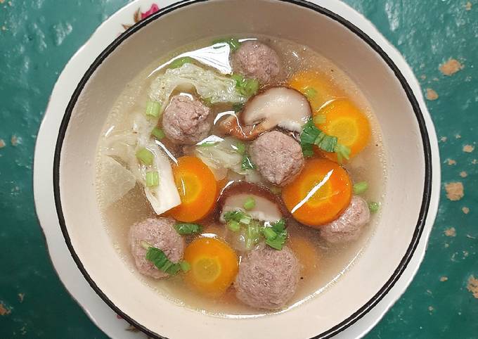 Resep ️Sop Sayur Baso Sapi Special oleh Annisa Nadhira - Cookpad