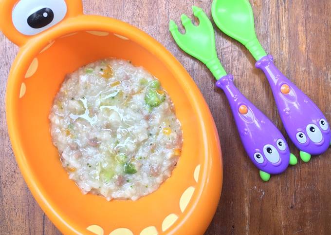 Resep Bubur Cap Cay Daging Sapi 8 M+ oleh Ervina .S - Cookpad