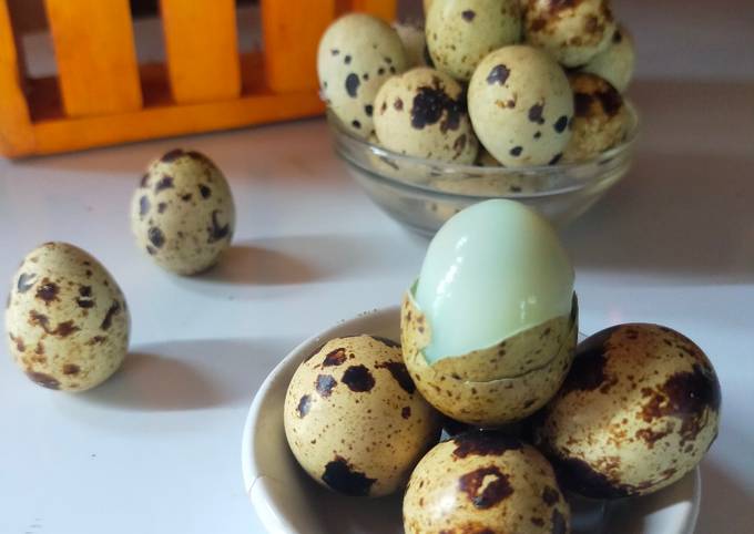 Resep Telur Puyuh Rebus oleh Sakli Abdi - Cookpad