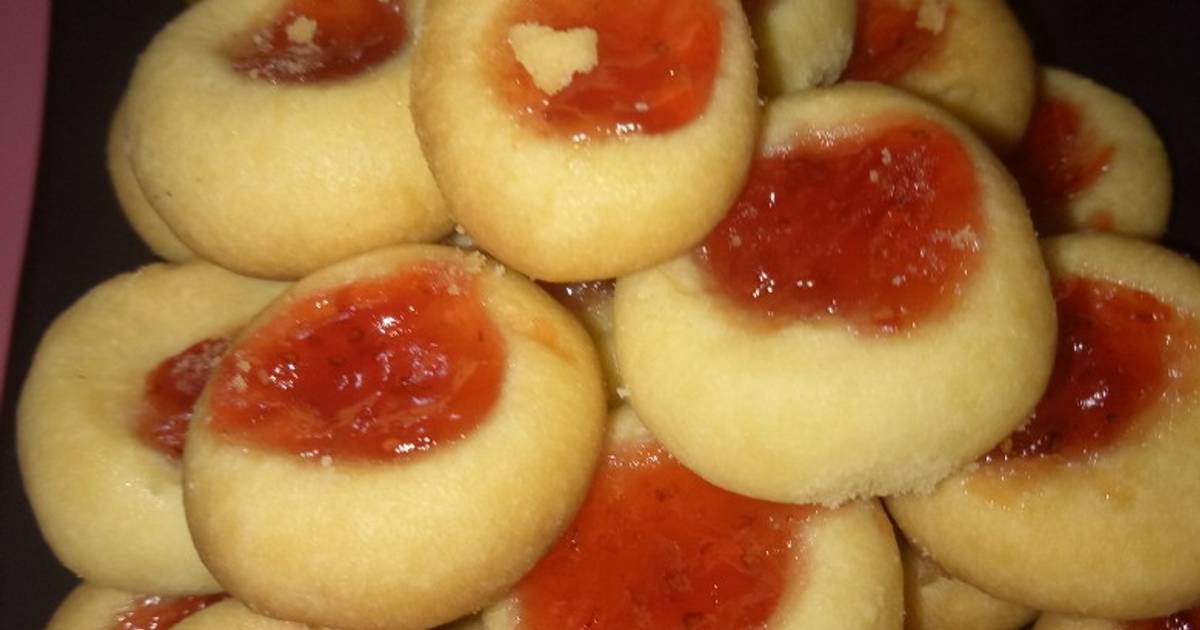 8 resep nastar strawberry cantik enak dan mudah - Cookpad