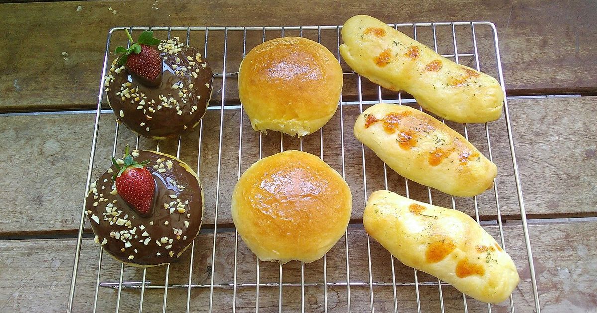 Resep Roti Manis 3 Macam oleh Jatuz Relieviana - Cookpad