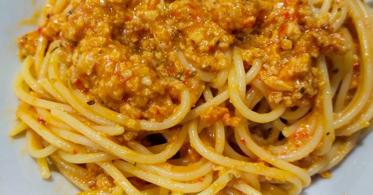 Resep Vegan Spagethi Bolognise With Homemade Sauce oleh yunita_guanni ...
