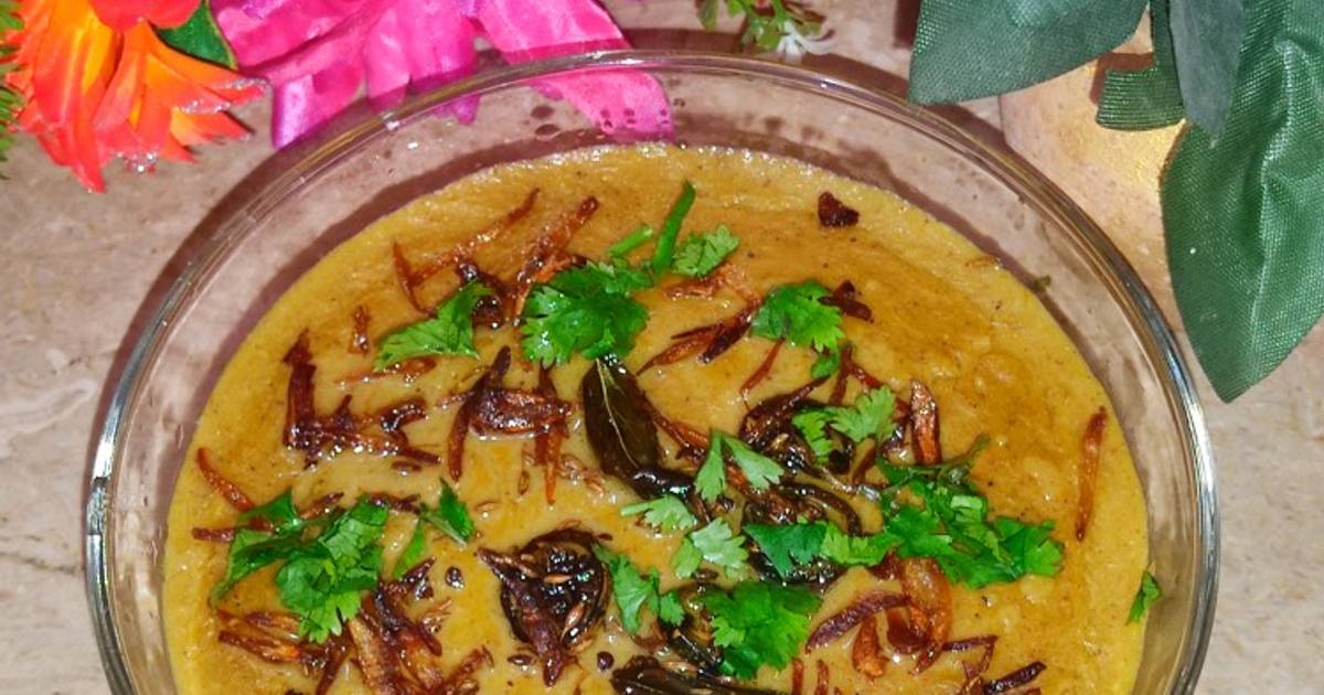 Quick chicken haleem/daleem Recipe by Sheenay Khan - Cookpad
