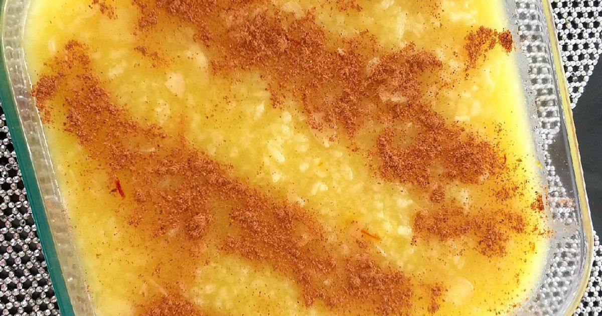 Saffron Rice Pudding(shole Zard) Recipe by Mina Haghjoo - Cookpad
