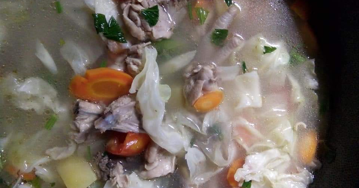 Resep Sop Balungan Ayam oleh Anis_ Jingga - Cookpad