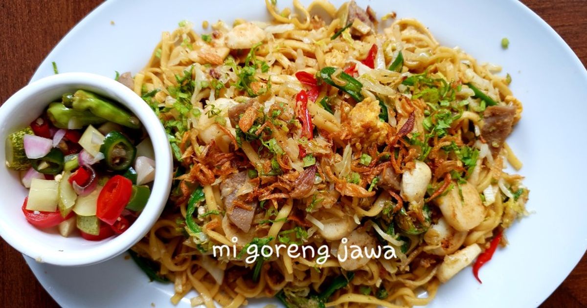 Resep Mie Goreng Jawa (Bahan Sederhana, Rasa Istimewa 😀) oleh ...