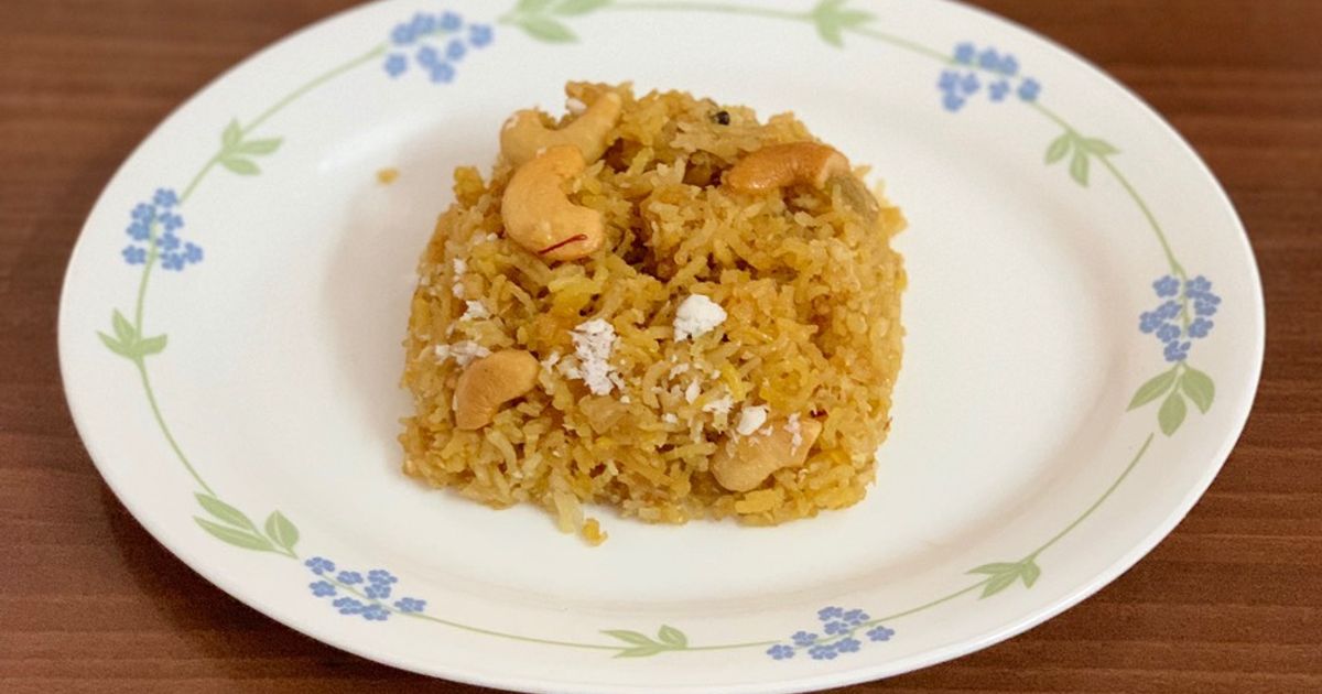 Narali Bhat/Sweet Coconut Rice Recipe by deoyani - Cookpad