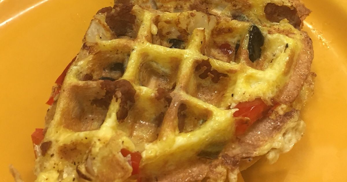 “Wallet” (Waffle/Omelette) Recipe By Josue Figueroa
