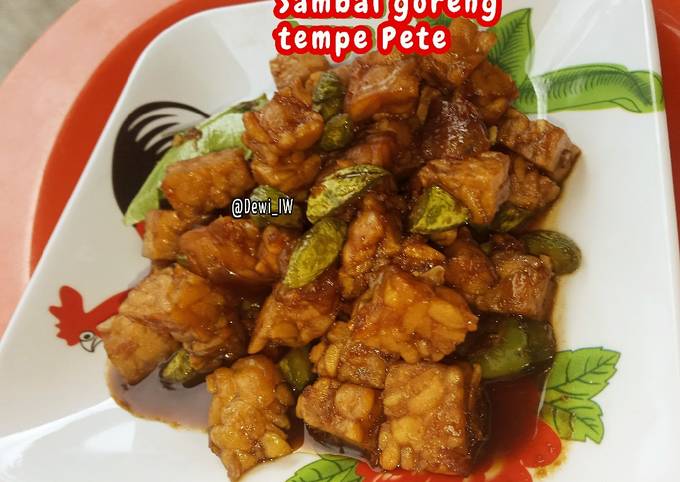 Resep Sambal goreng tempe & Pete oleh Dewi IW - Cookpad