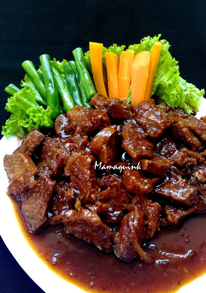 Resep Bistik Daging oleh Mamaquink - Cookpad