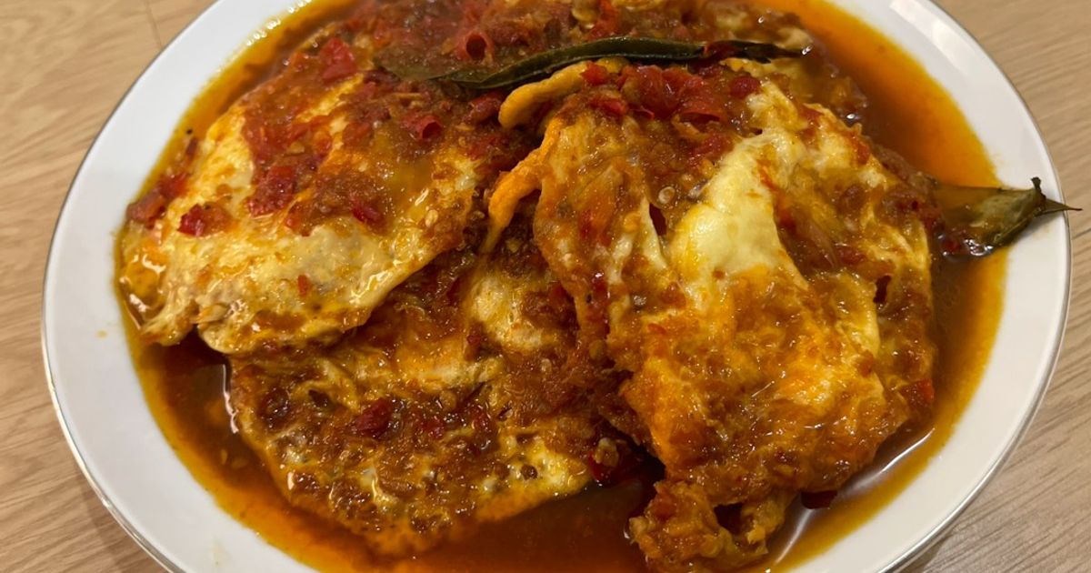 Resep Telur Balado Simple oleh Riska Yuliani P - Cookpad