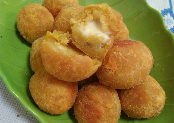 Resep Bola Ubi Keju Lumer oleh litanuryani - Cookpad