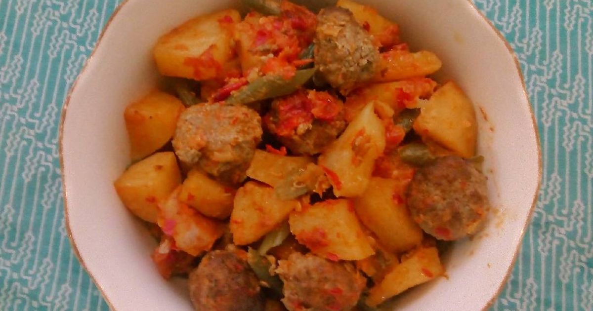 Resep Sambal Goreng Kentang Kreni Daging oleh shitabe - Cookpad