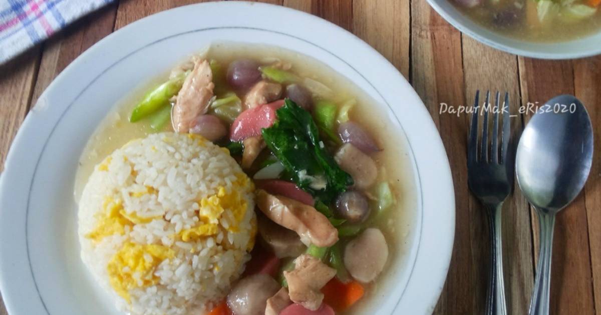 103 resep nasi ayam capjay enak dan mudah - Cookpad