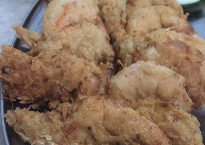Resep Udang krispy kriuk oleh isti - Cookpad