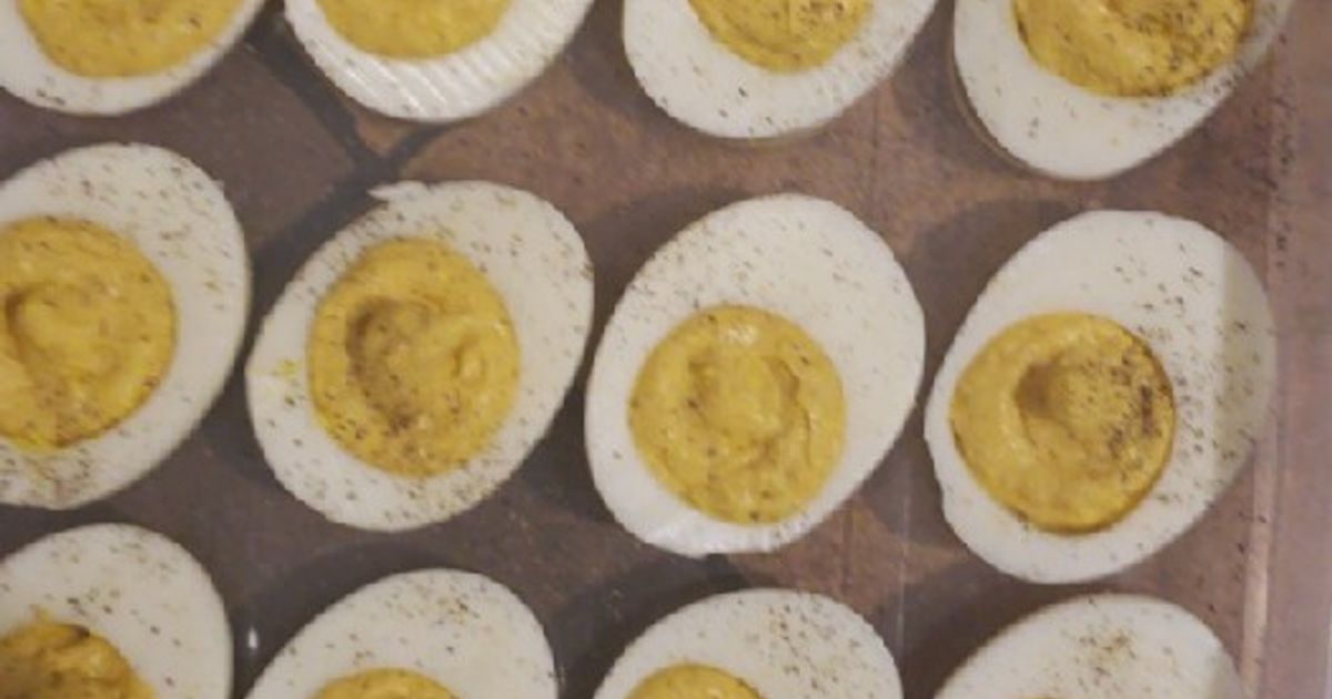 His Deviled Eggs Recipe Recipe by Laura