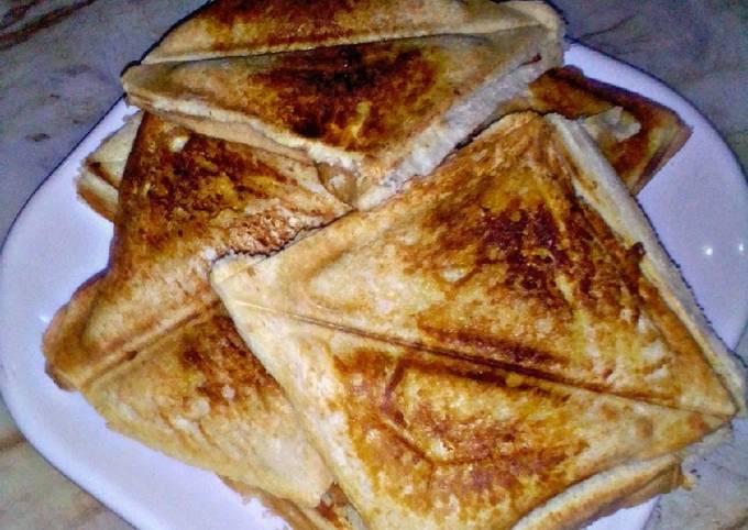Toasted bread Recipe by Hauwa Rilwan - Cookpad