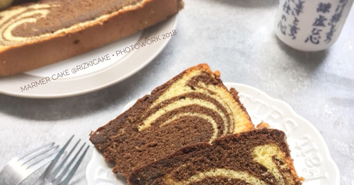 Resep Bolu Macan A.K.A Marmer Cake oleh rizki_cake - Cookpad
