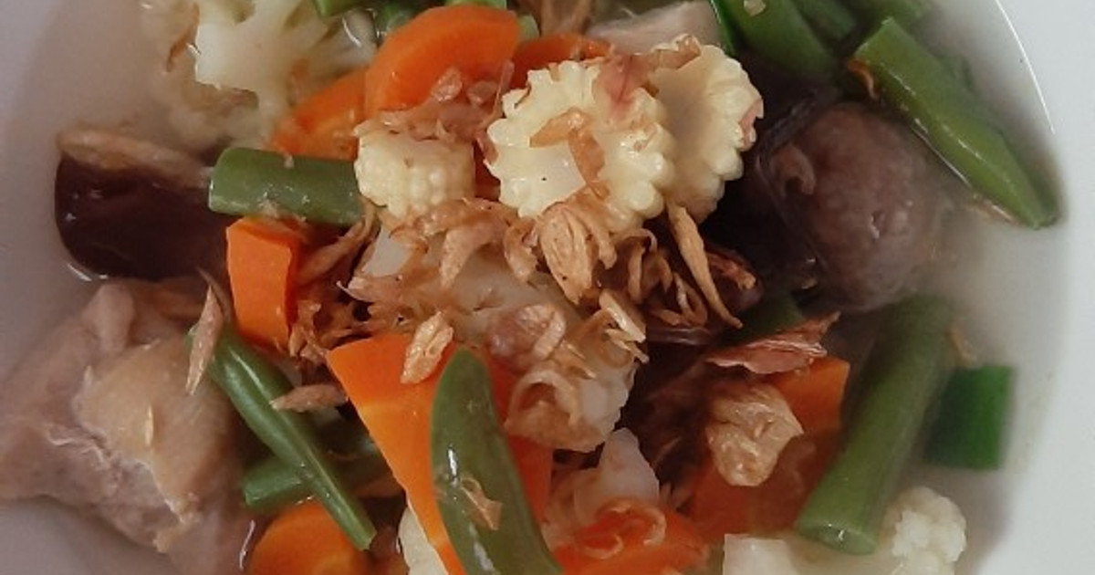 Resep Sup Jamur Putren(jagungmuda) oleh Phamii Ratyh - Cookpad
