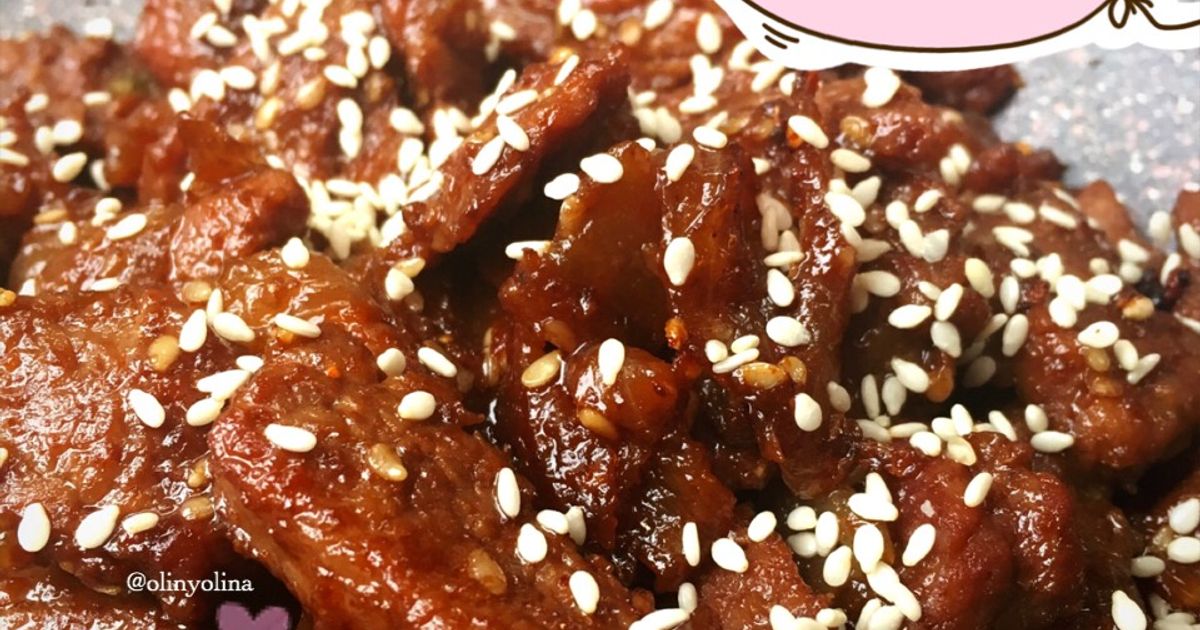 Resep beef bulgogi pedas rumahan enak dan mudah - Cookpad