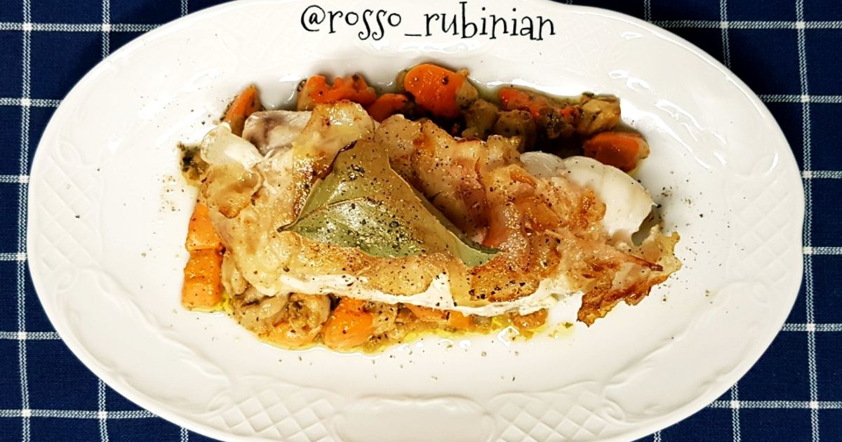 Ricetta Rana Pescatrice Su Corallo di rosso rubinian - Cookpad