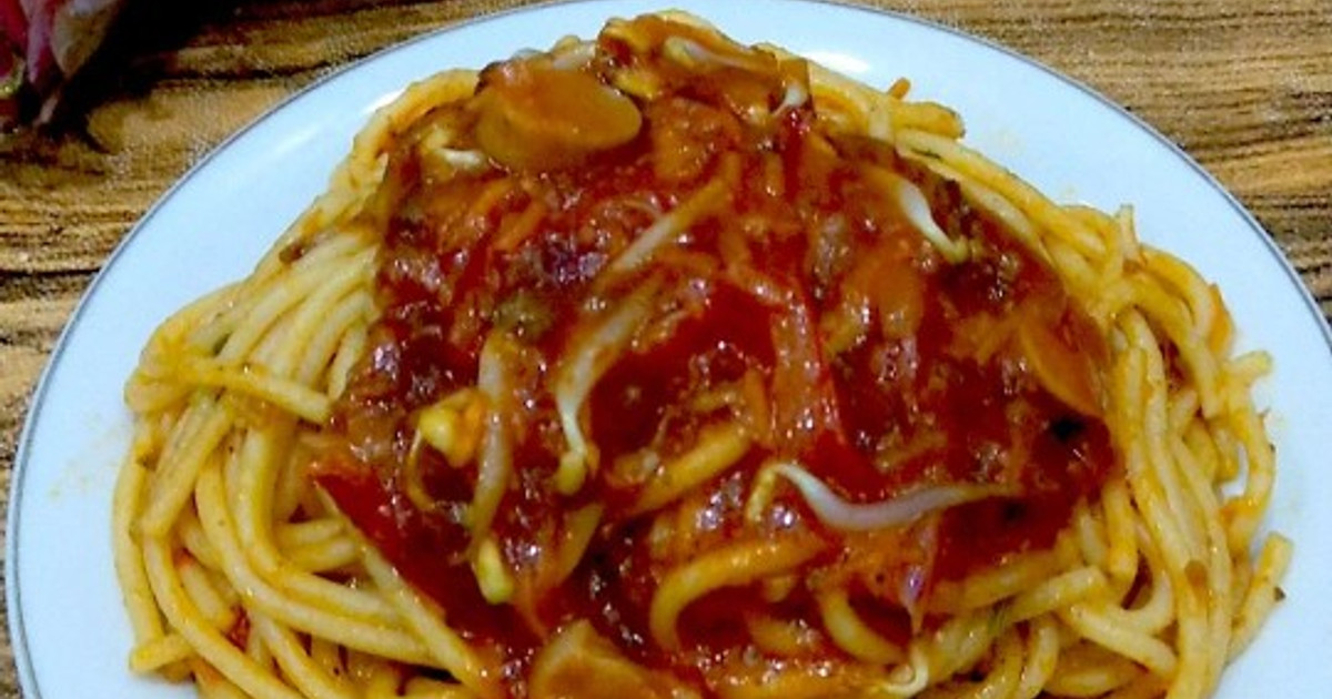 Resep Spaghetti Saos Bolognes oleh eka muliana - Cookpad