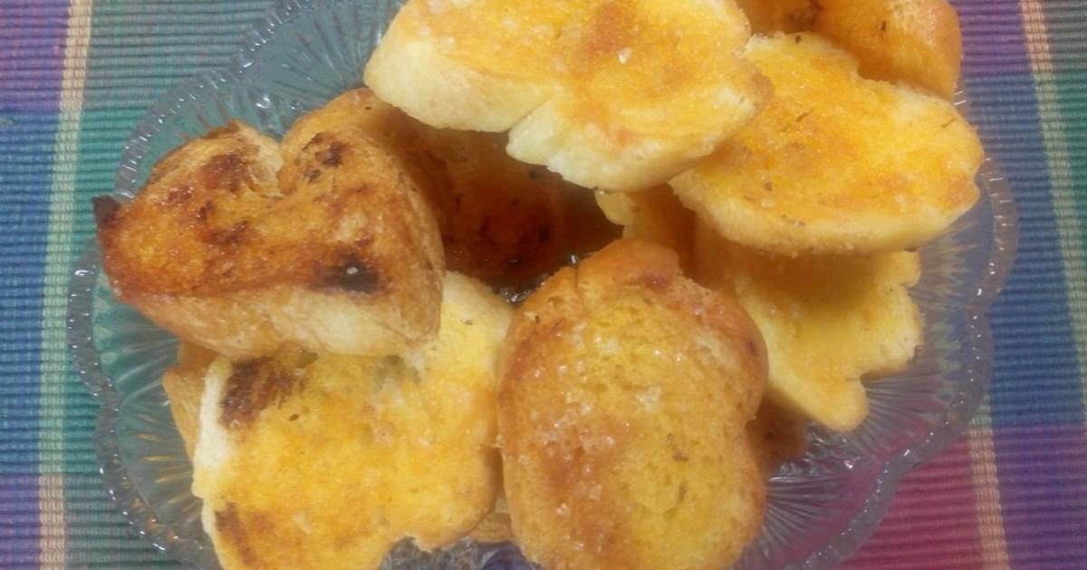 Margarine Toast Recipe by Uzma Latif - Cookpad