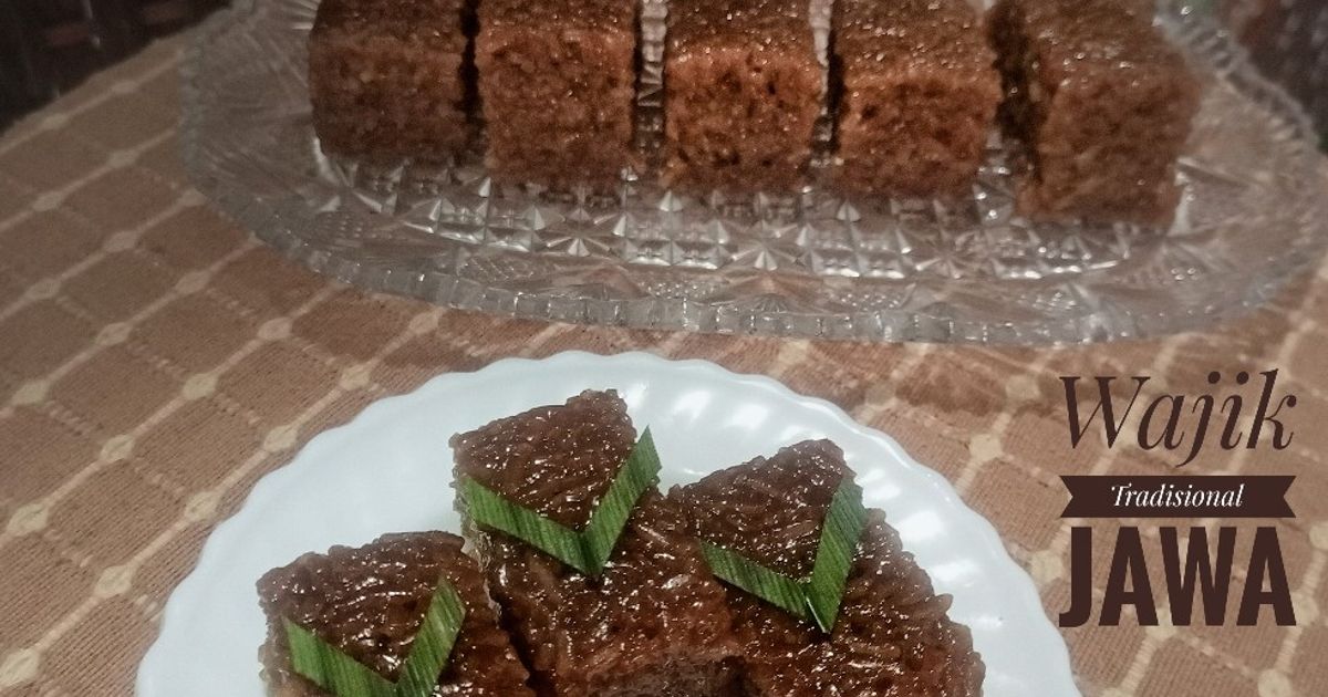 Resep Wajik Tradisional Jawa oleh Arum_Kusuma - Cookpad