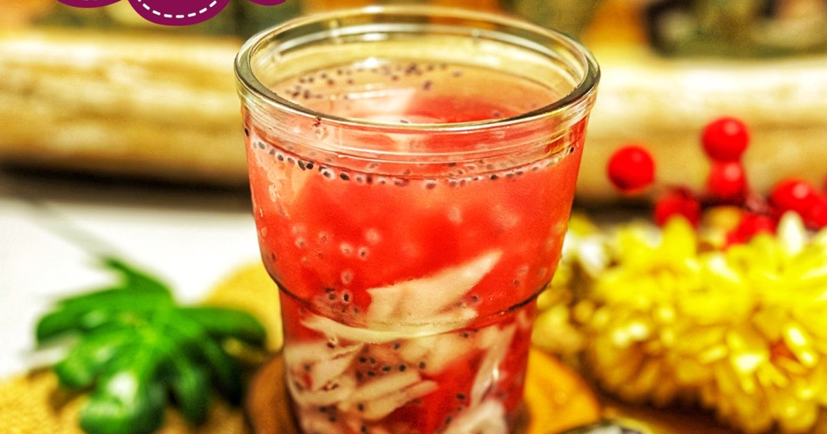 Resep Es Jelly Kelapa Dan Semangka Merah Putih oleh Lovelychef By TieDQ ...
