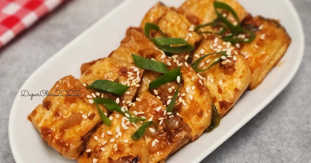 Resep Spicy Braised Tofu Dubu-jorim: 두부조 oleh Dapur Olive - Cookpad